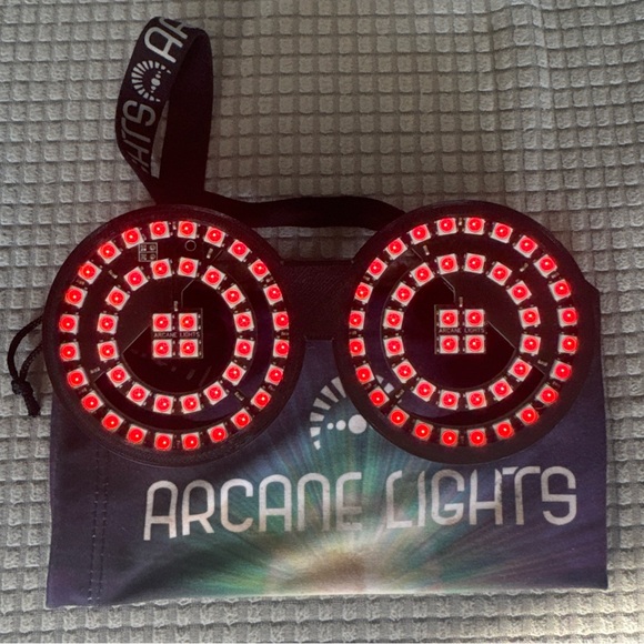 iHeartRaves | Accessories | Arcane Lights Rezz Led Goggles Glasses ...
